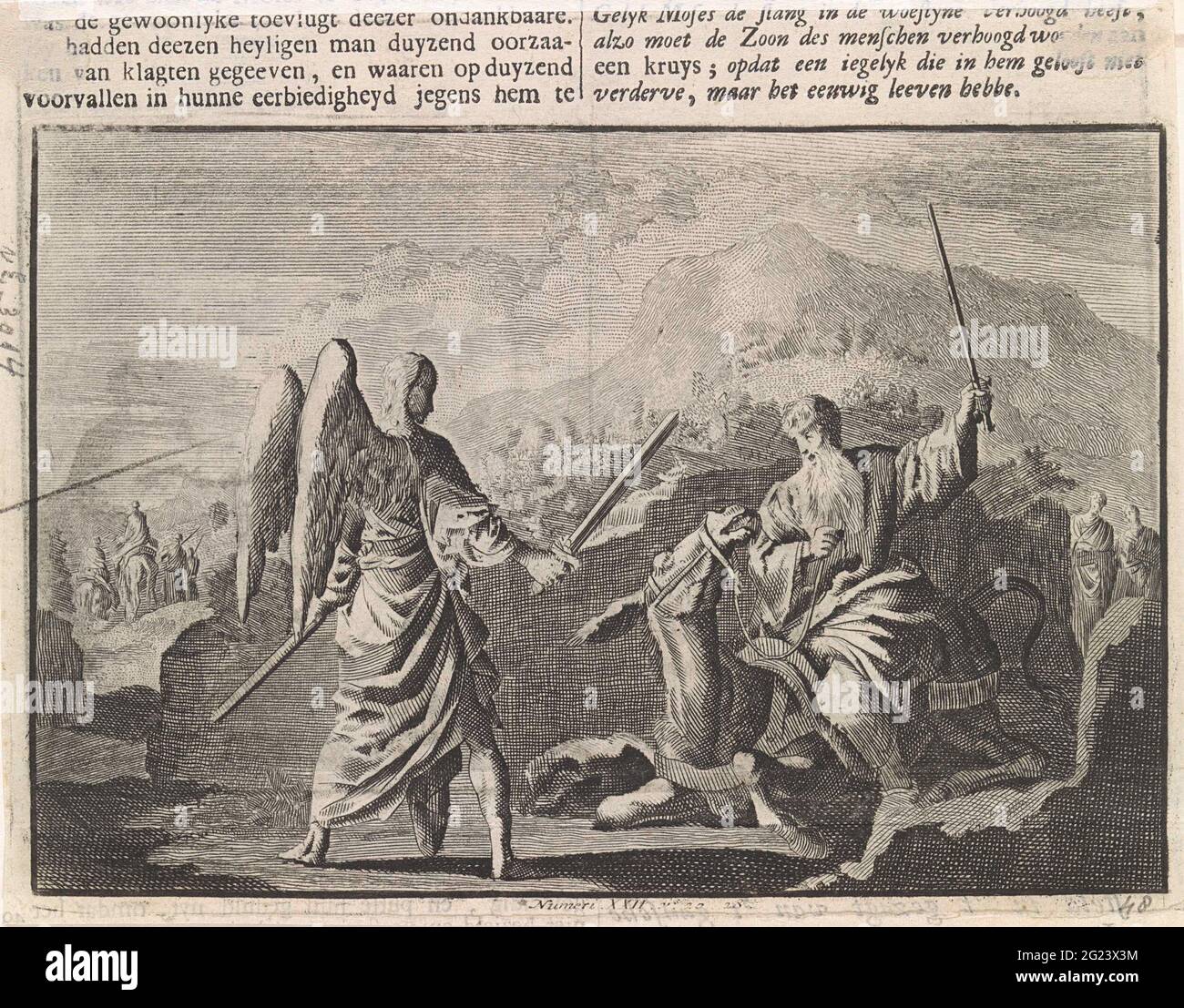 Bileam und der engel -Fotos und -Bildmaterial in hoher Auflösung – Alamy