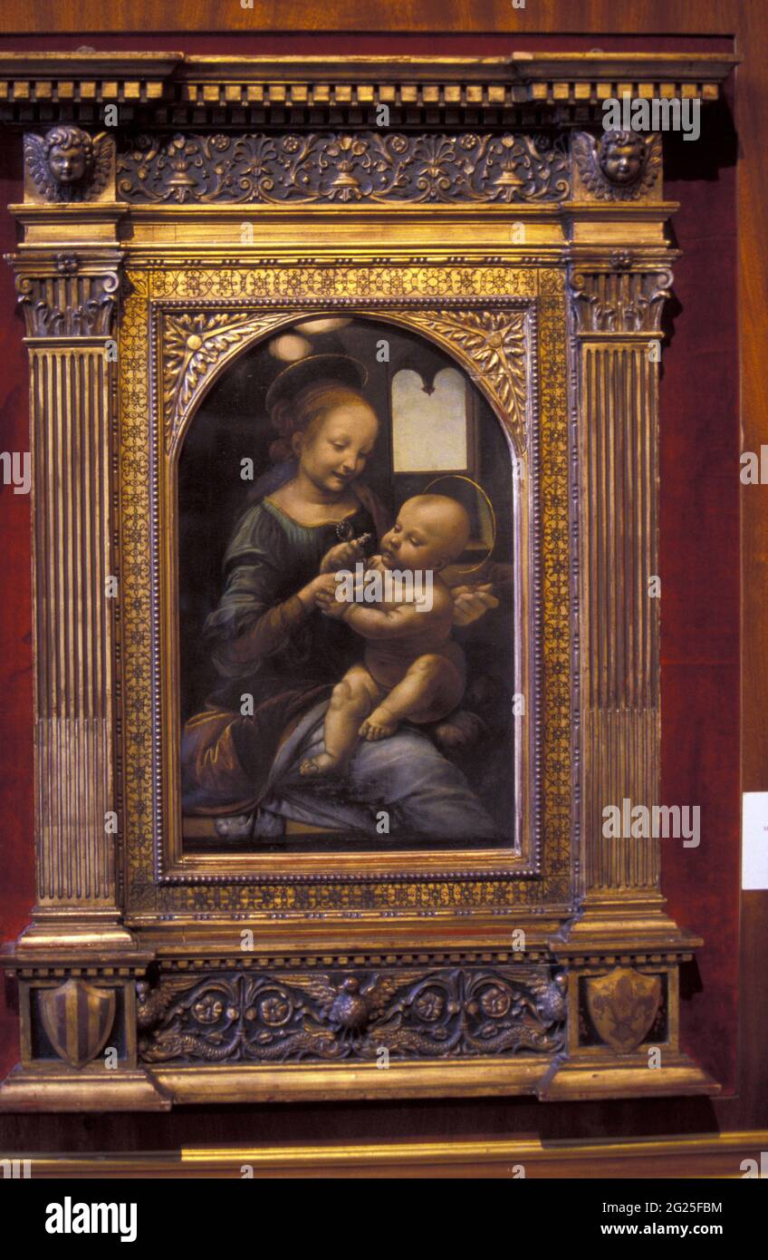 Madonna And Child Da Vinci Stockfotos und -bilder Kaufen - Alamy