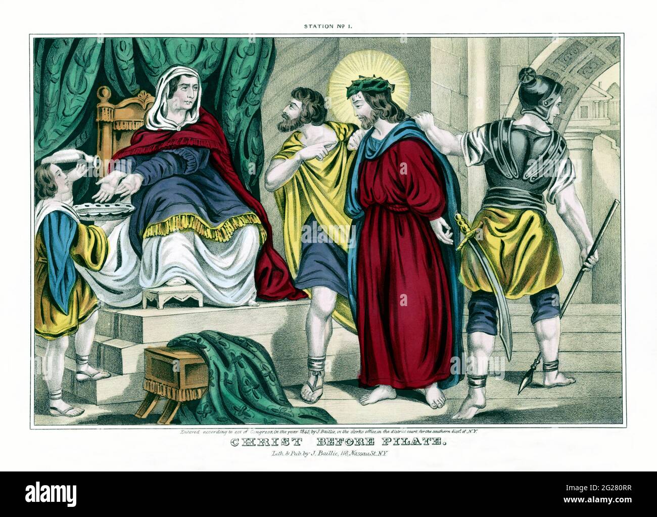 Pontius pilatus prozess gegen christus -Fotos und -Bildmaterial in hoher Auflösung – Alamy