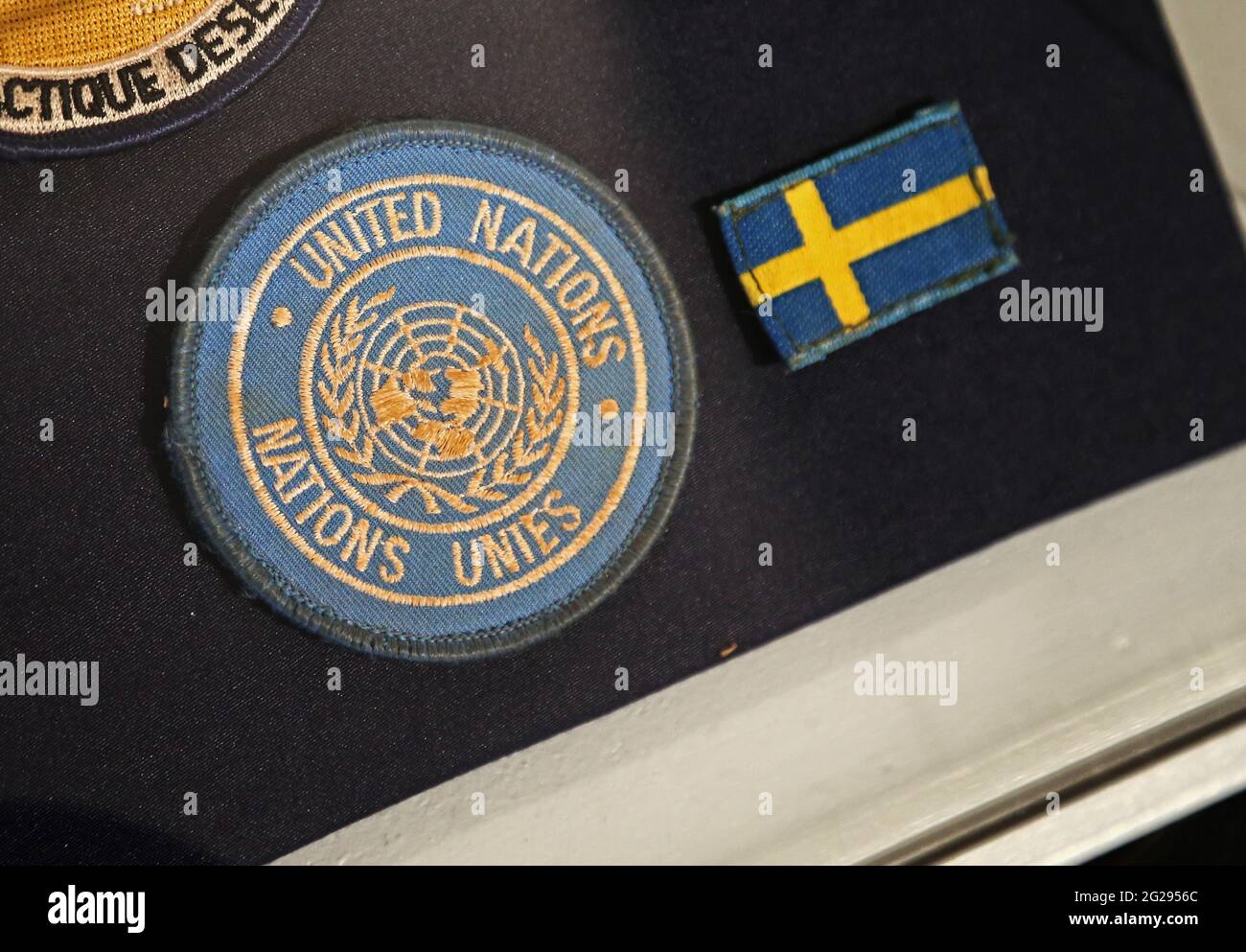 Logo der vereinten nationen -Fotos und -Bildmaterial in hoher Auflösung – Alamy