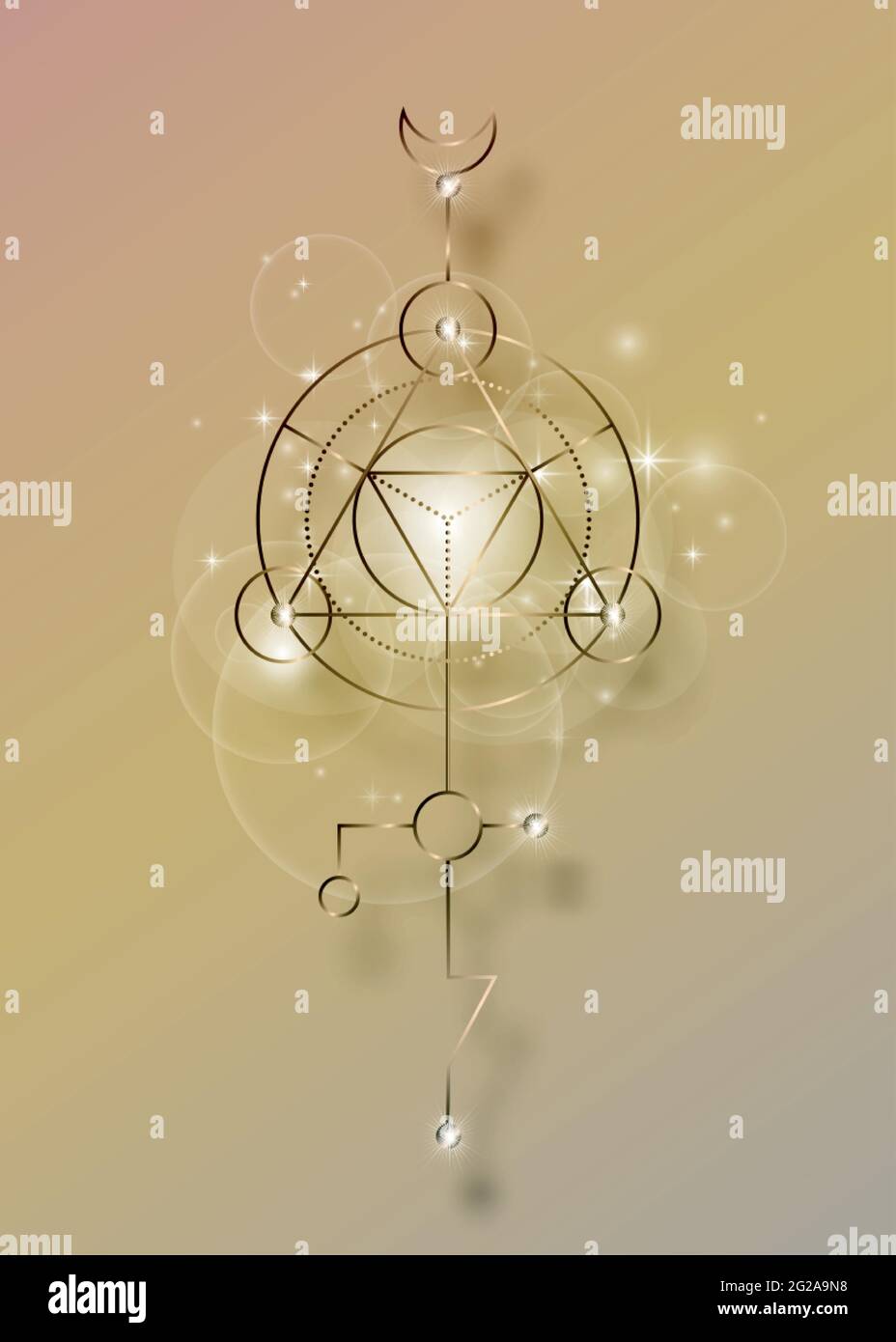 Spirituelle symbole Stock-Vektorgrafiken kaufen - Alamy