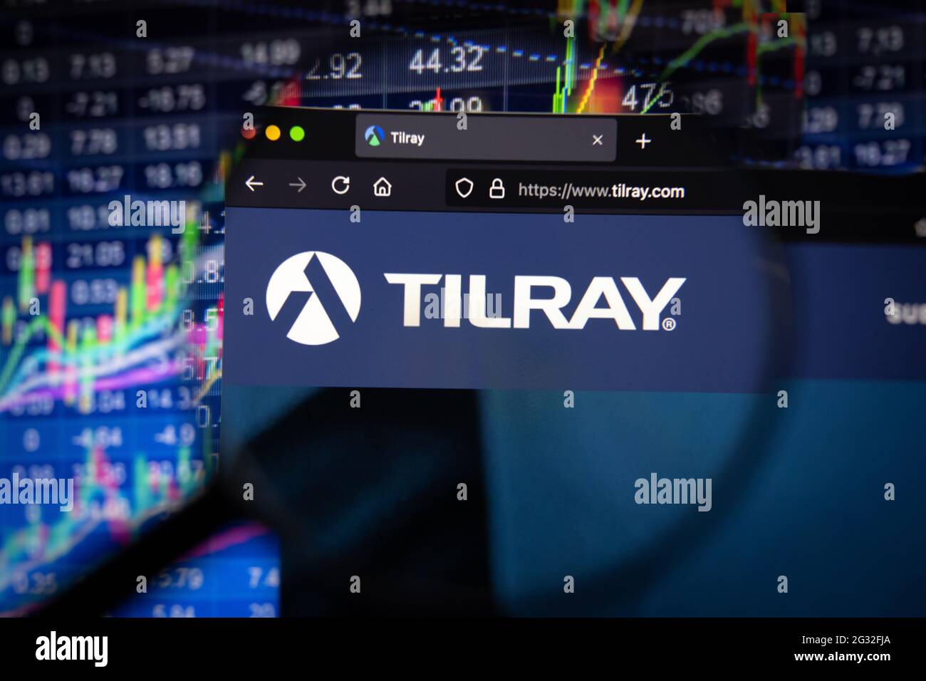 Tilray logo -Fotos und -Bildmaterial in hoher Auflösung – Alamy