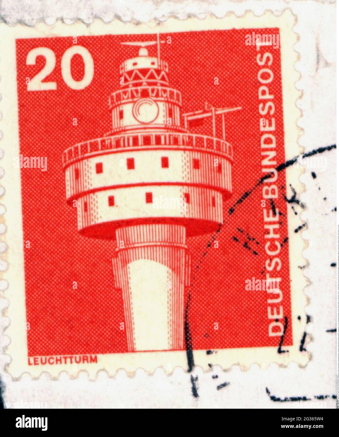 Postage stamp 20 pfennig -Fotos und -Bildmaterial in hoher Auflösung ...