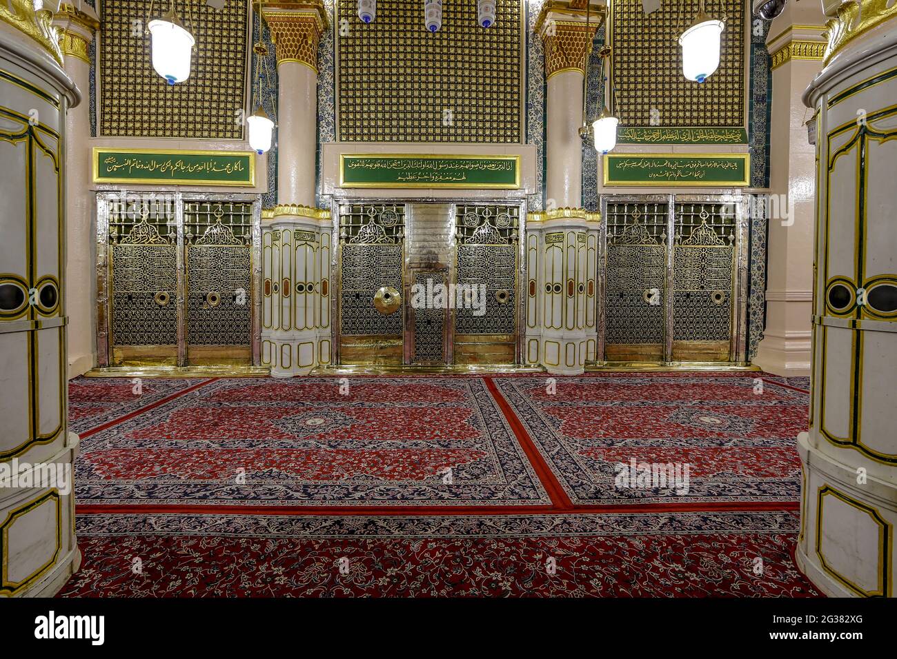 Moschea dei profeti di al masjid an nabawi -Fotos und -Bildmaterial in ...
