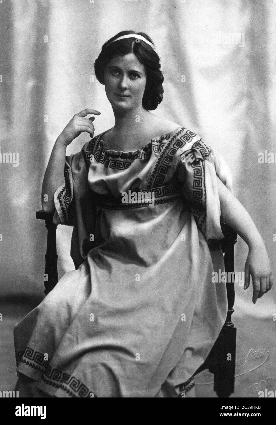 Isadora Duncan American Dancer Stockfotos und -bilder Kaufen - Alamy
