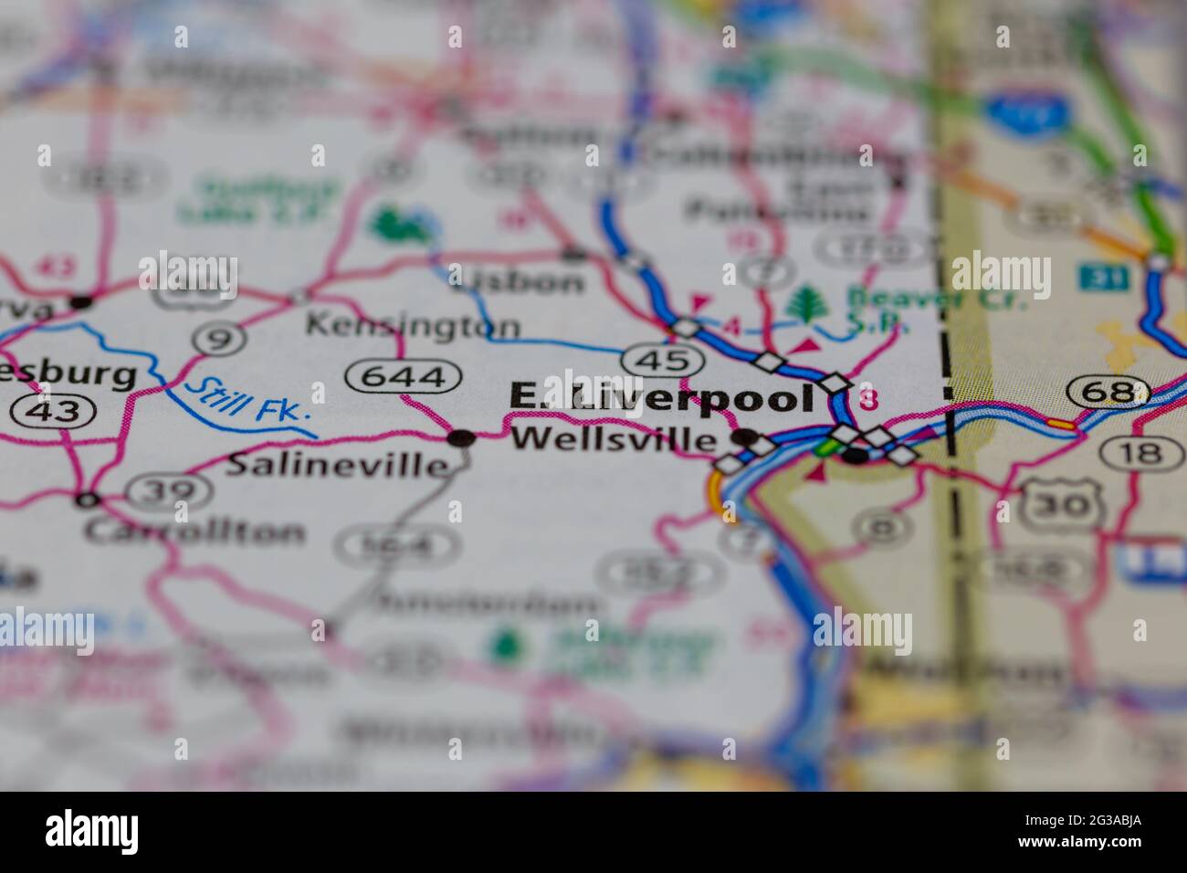 Map of liverpool -Fotos und -Bildmaterial in hoher Auflösung – Alamy