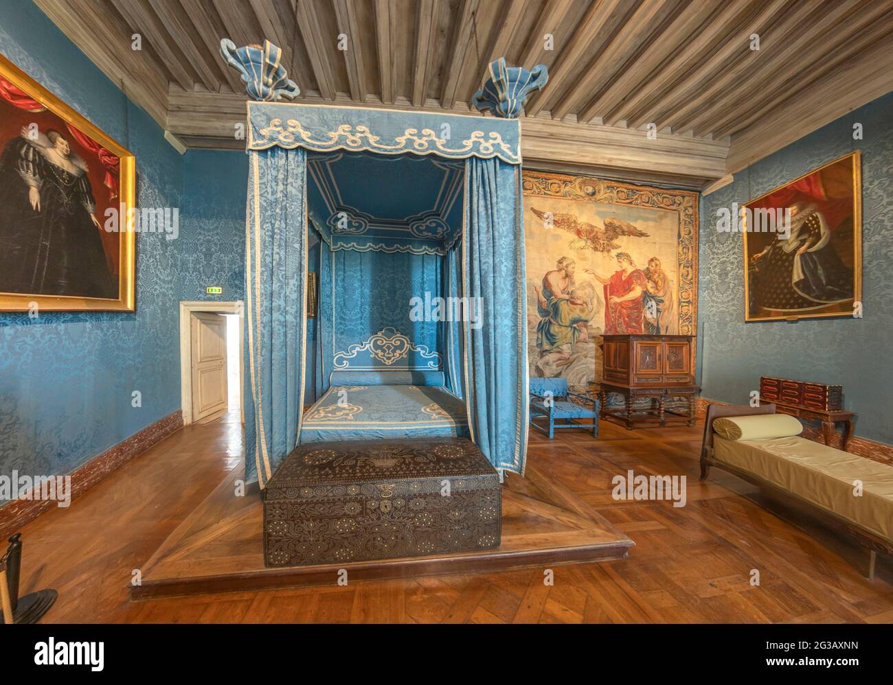Bedroom of louis xiv -Fotos und -Bildmaterial in hoher Auflösung – Alamy