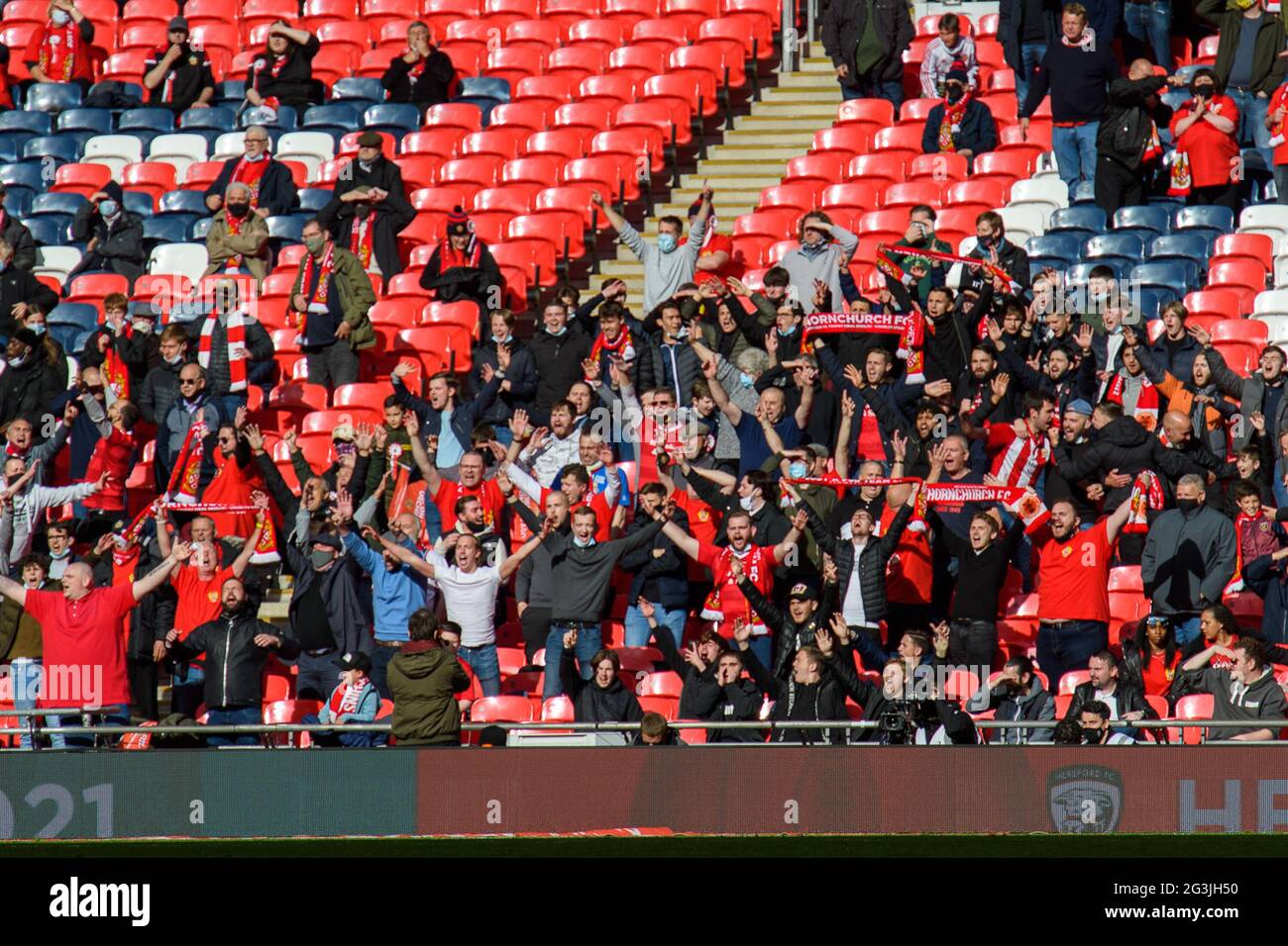 London, England 22. Mai 2021. Das Buildbase FA Trophy Finale zwischen ...