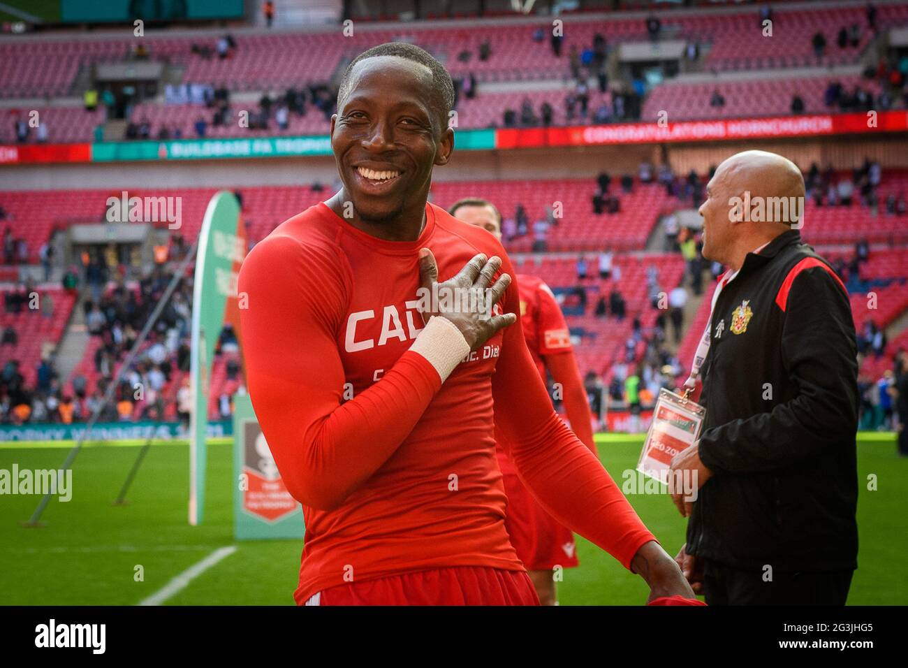 London, England 22. Mai 2021. Das Buildbase FA Trophy Finale zwischen ...