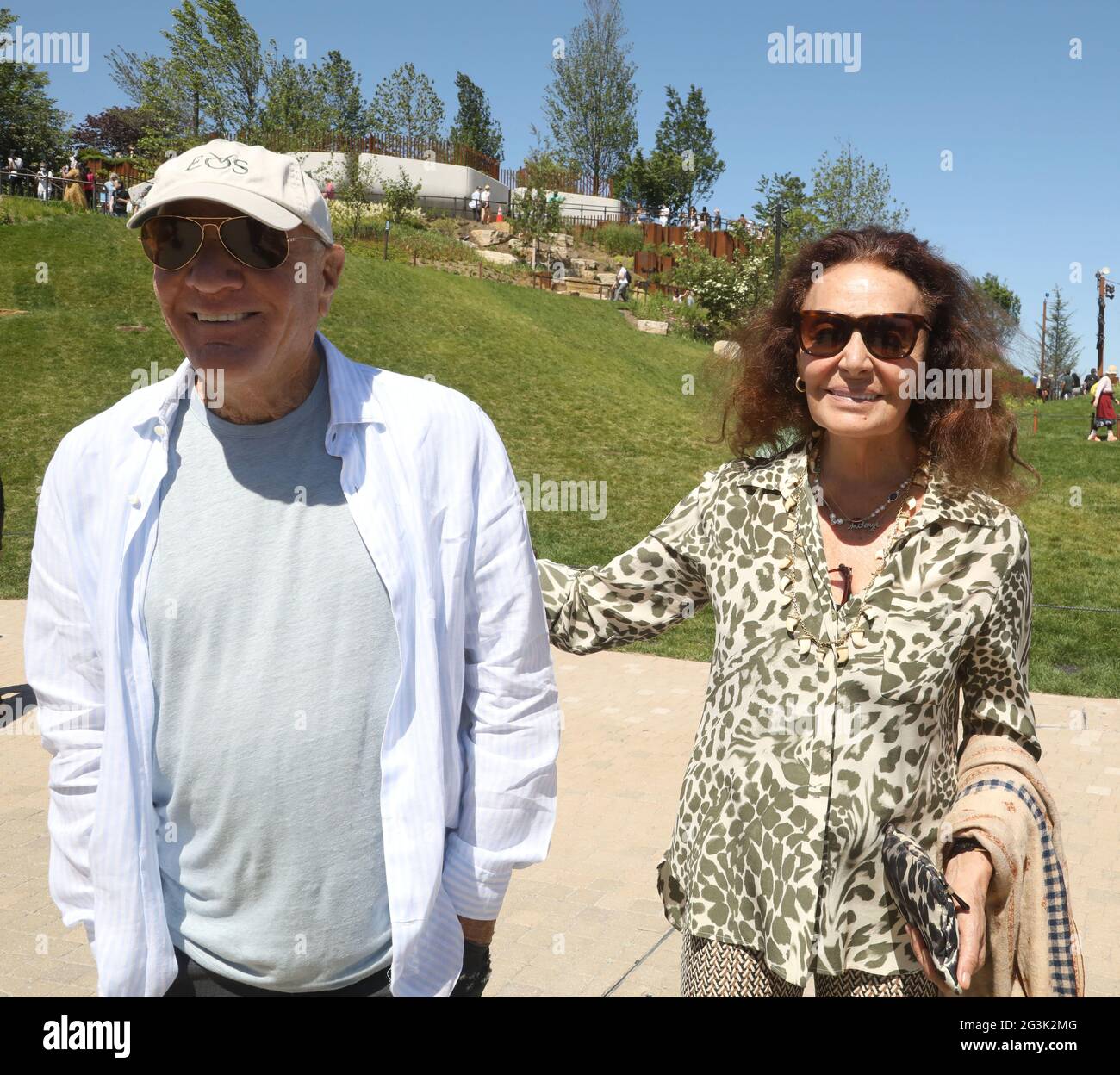 16. Juni 2021, New York, New York, USA: Der Geschäftsmann BARRY DILLER ...