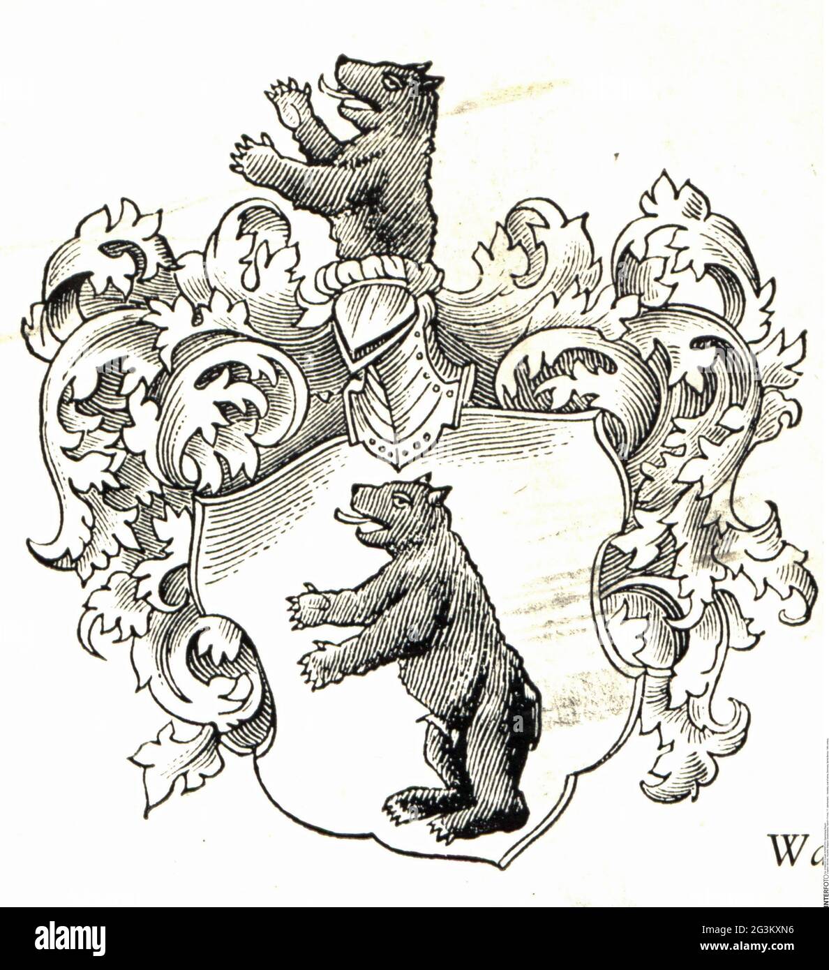 Heraldik, Wappen, Deutschland, Familie Berner, 16. Jahrhundert, DAS ...