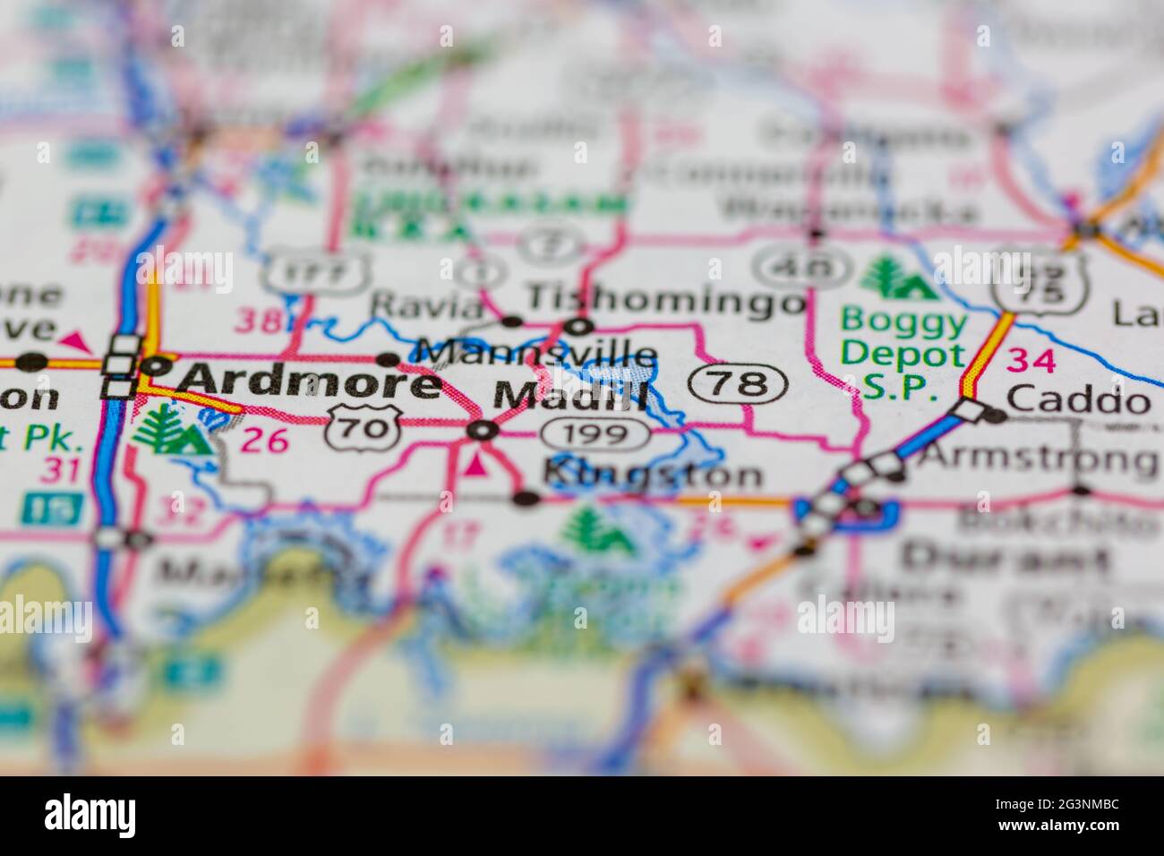 Karte von madilla -Fotos und -Bildmaterial in hoher Auflösung – Alamy