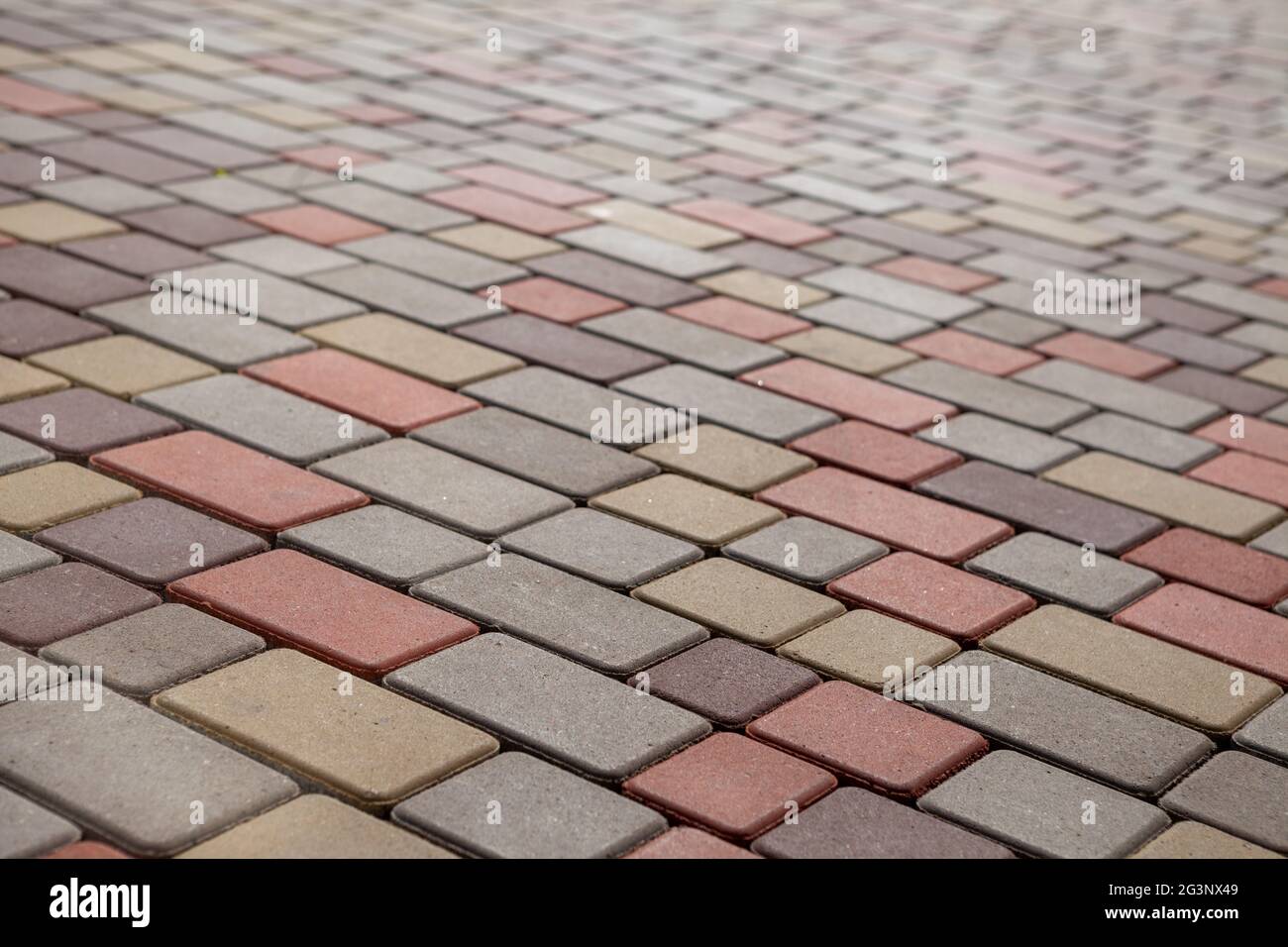 Coloured paving stones -Fotos und -Bildmaterial in hoher Auflösung – Alamy