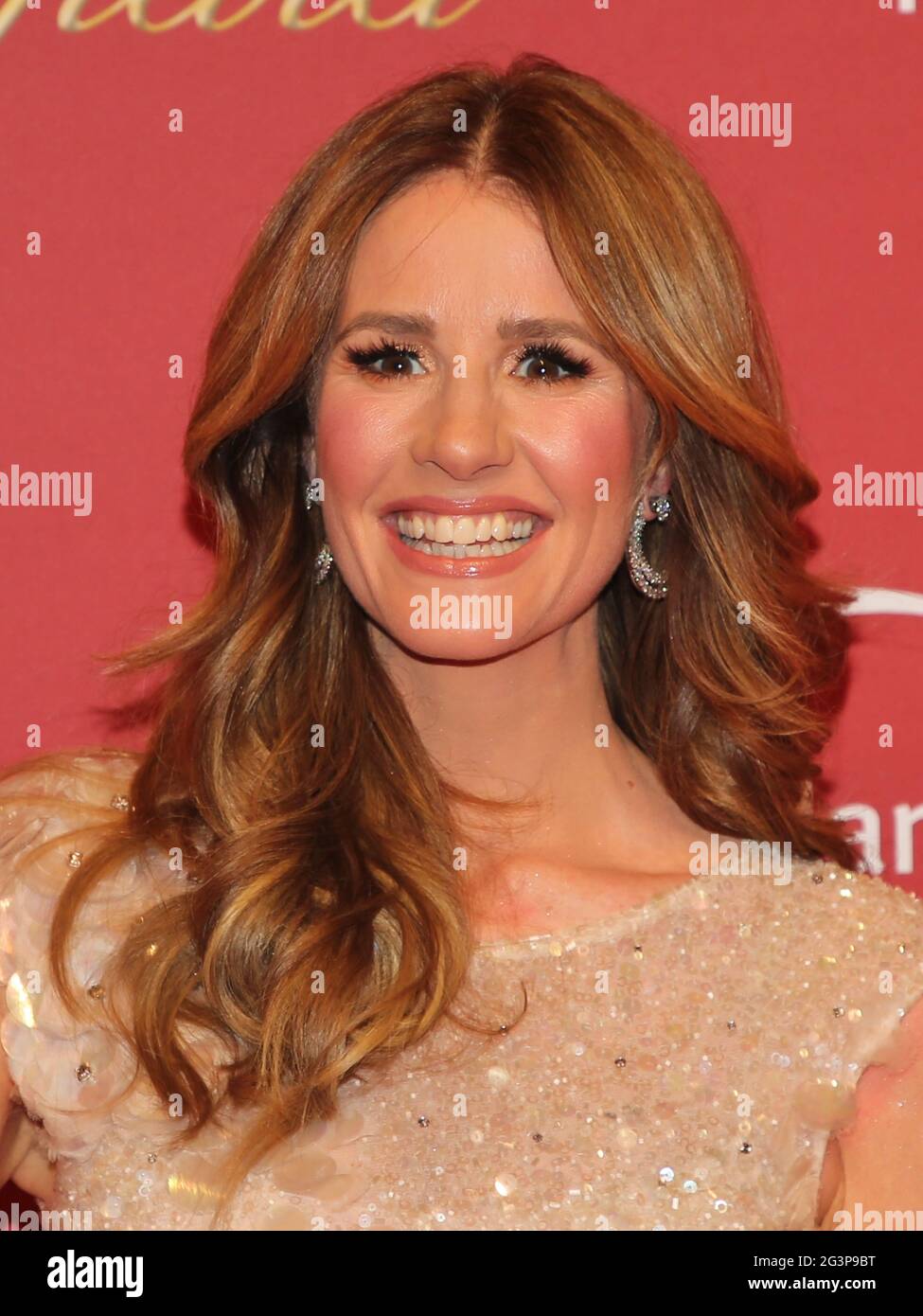 Deutsche TV-Moderatorin Mareile HÃ¶ppner bei der 25. Jose Carreras Gala ...