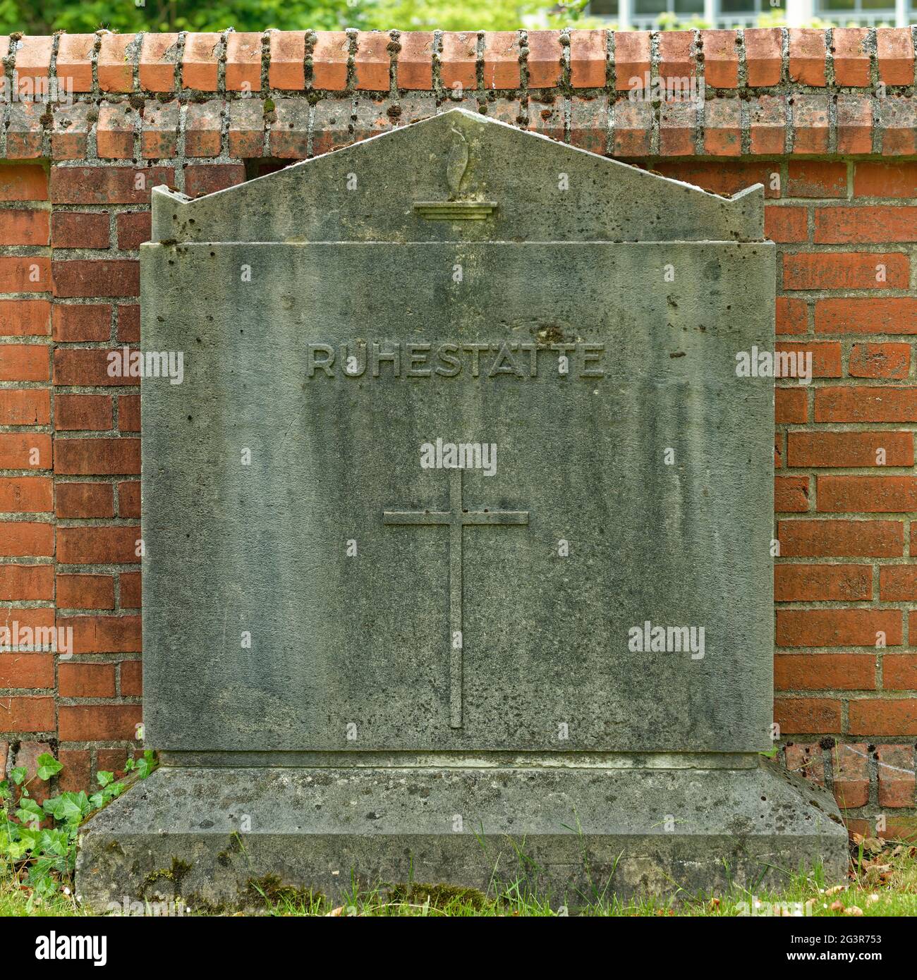 Grabstein, Stadtfriedhof Stöcken in Hannover, Deutschland / Deutschland ...