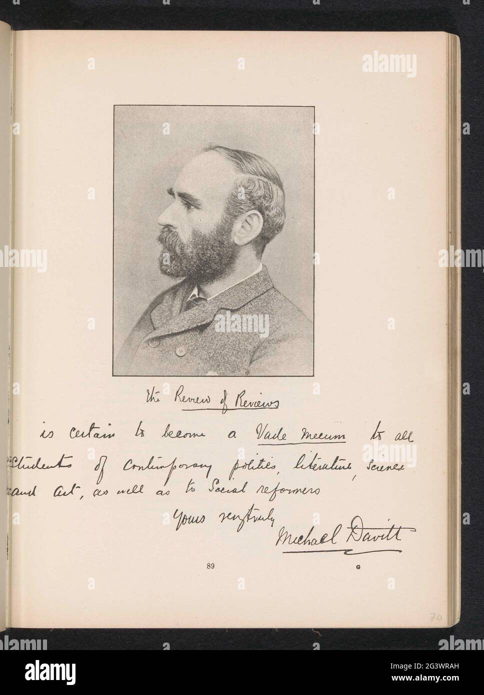 Michael davitt -Fotos und -Bildmaterial in hoher Auflösung – Alamy