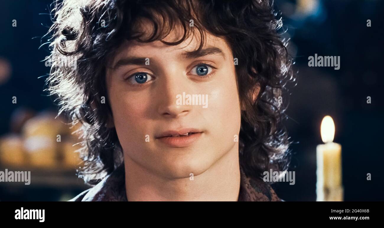 USA. Elijah Wood als Frodo in einer Szene aus (C)New Line Cinema Film ...