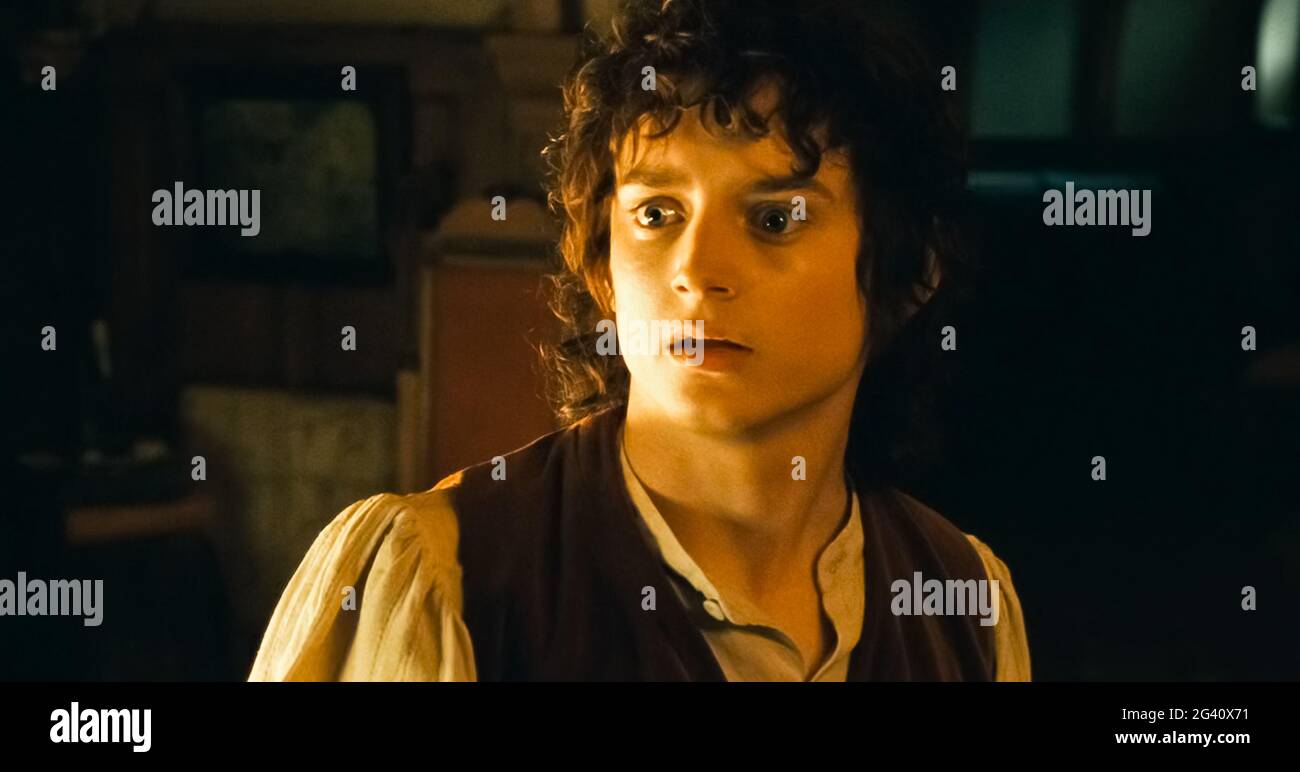 USA. Elijah Wood als Frodo in einer Szene aus (C)New Line Cinema Film ...
