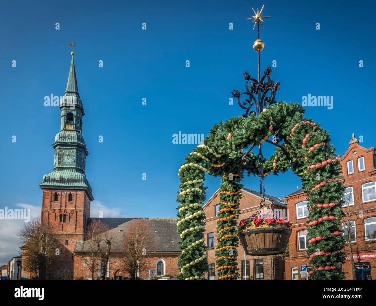 St Laurentius Church Tönning Germany Stockfotos und -bilder Kaufen - Alamy