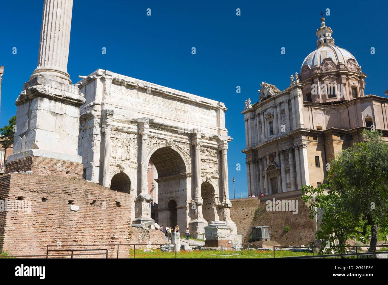 Arch of septimus severus -Fotos und -Bildmaterial in hoher Auflösung ...