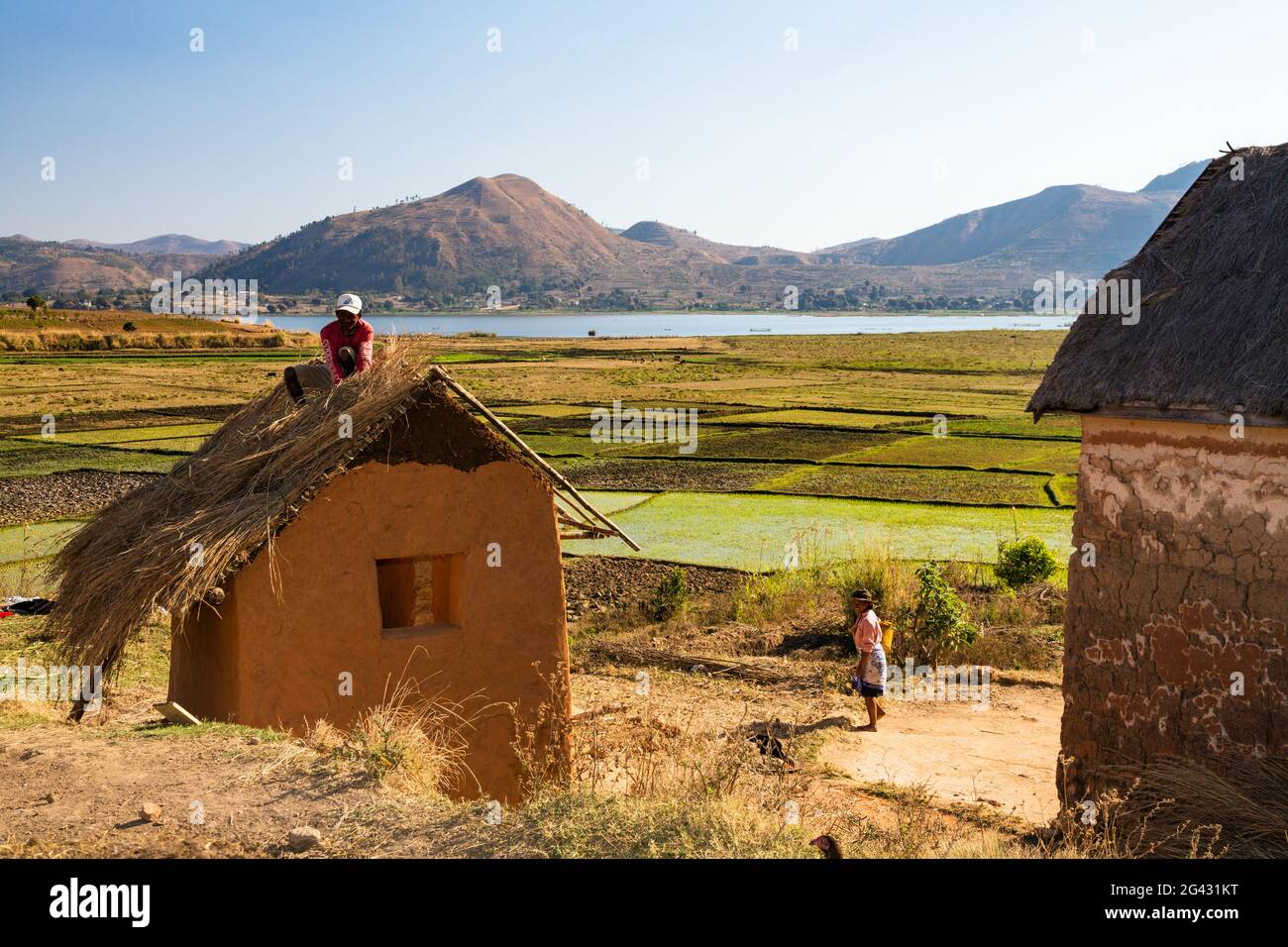 Traditionelle madagaskar highland landschaft -Fotos und -Bildmaterial ...
