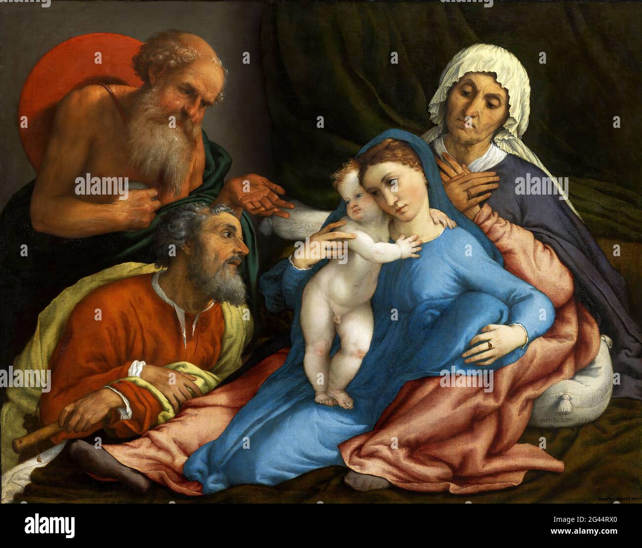 Heilige familie mit st hieronymus -Fotos und -Bildmaterial in hoher Auflösung – Alamy
