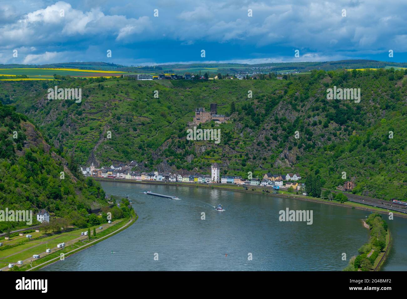 Loreley felsen von maria ruh -Fotos und -Bildmaterial in hoher ...