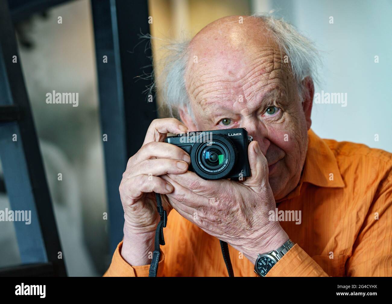 Hamburg, Deutschland. Juni 2021. Günter Zint, Nachbarschaftslegende und ...