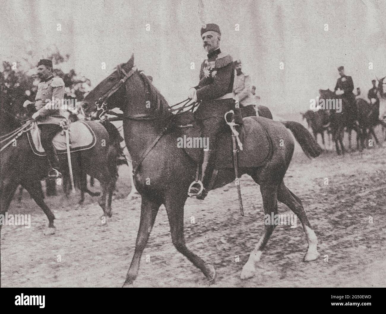Feldmarschall Radomir Putnik (1847 – 1917) war der erste serbische ...