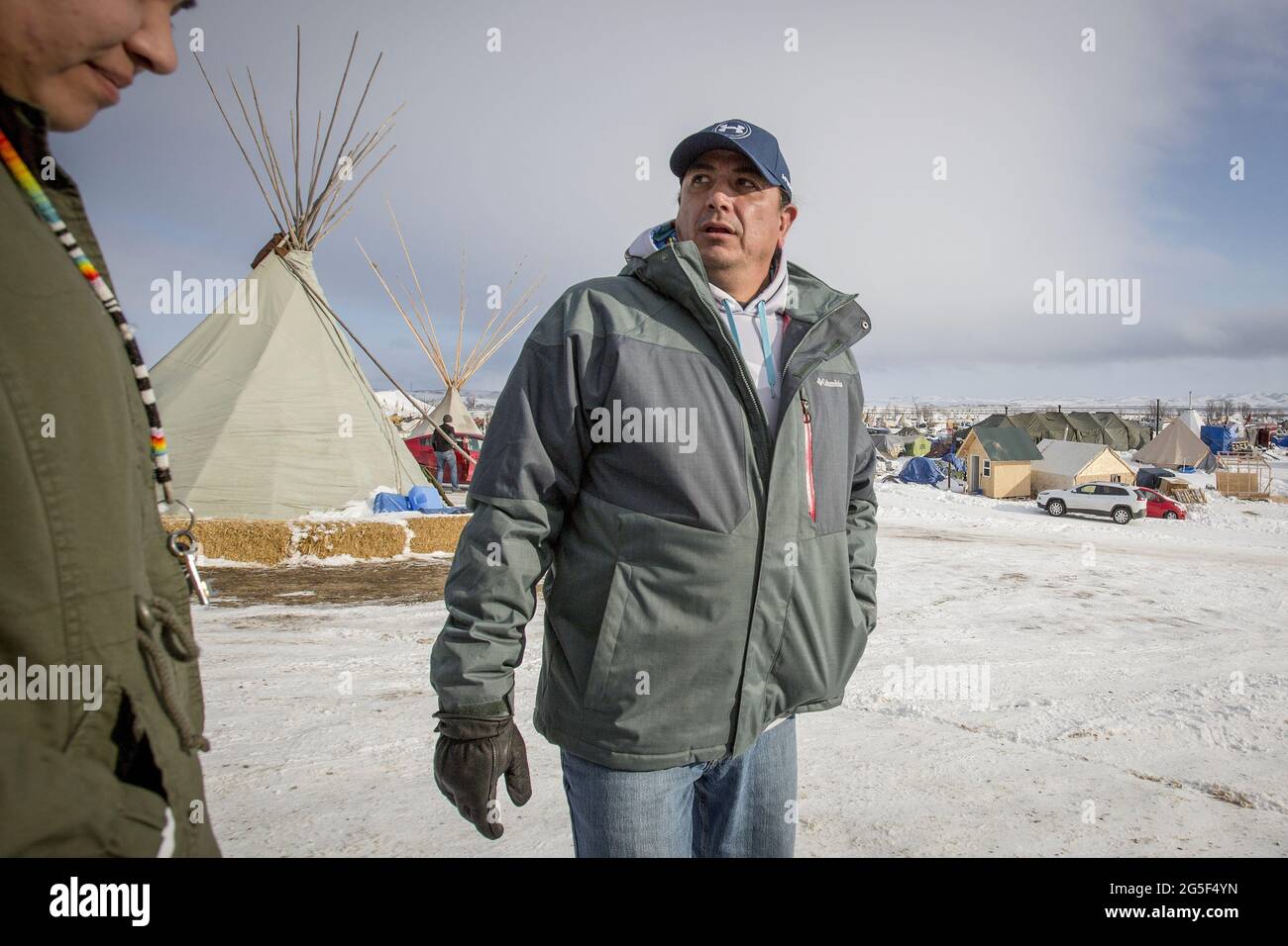 David Archambault II (Tokala Ohitika) er formann für Standing Rock ...