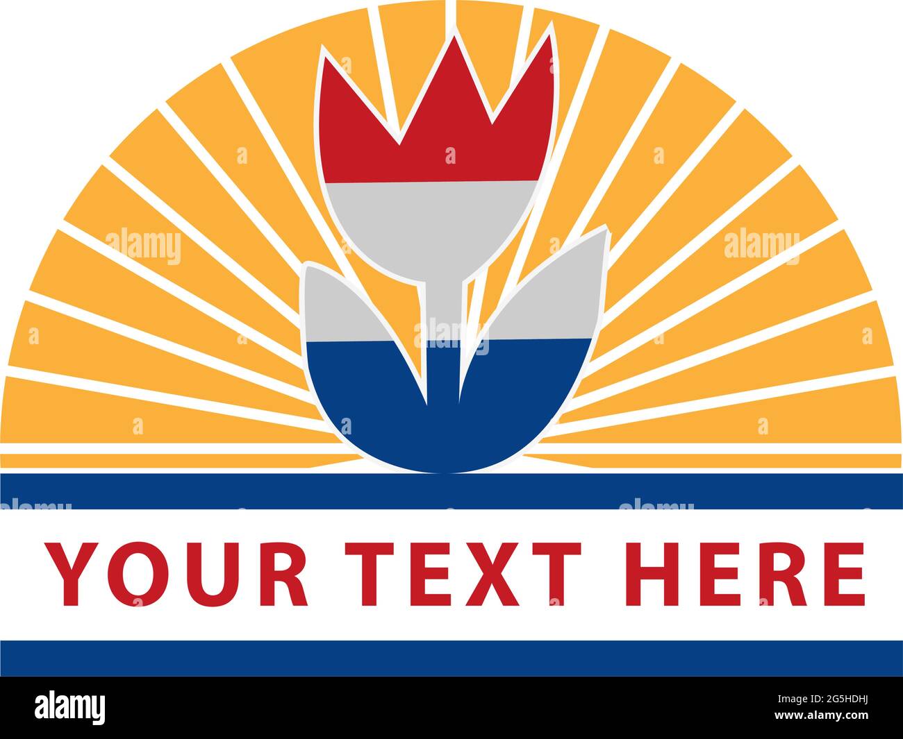 Tulpe logo Stock-Vektorgrafiken kaufen - Alamy