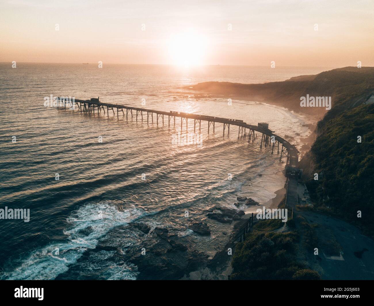 Catherine hill bay pier -Fotos und -Bildmaterial in hoher Auflösung – Alamy