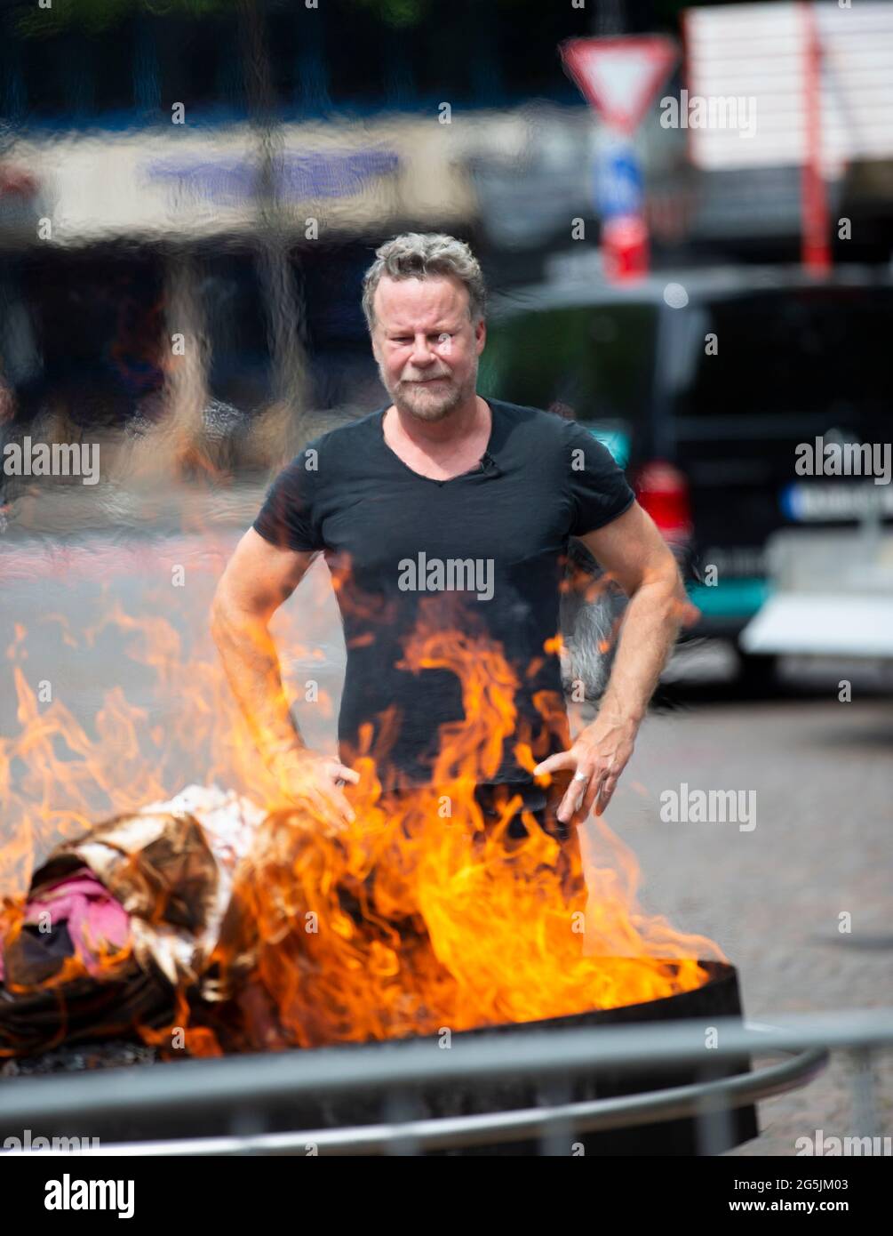 Köln, Deutschland. Juni 2021. Die TV-Journalistin Jenke von Wilmsdorff ...