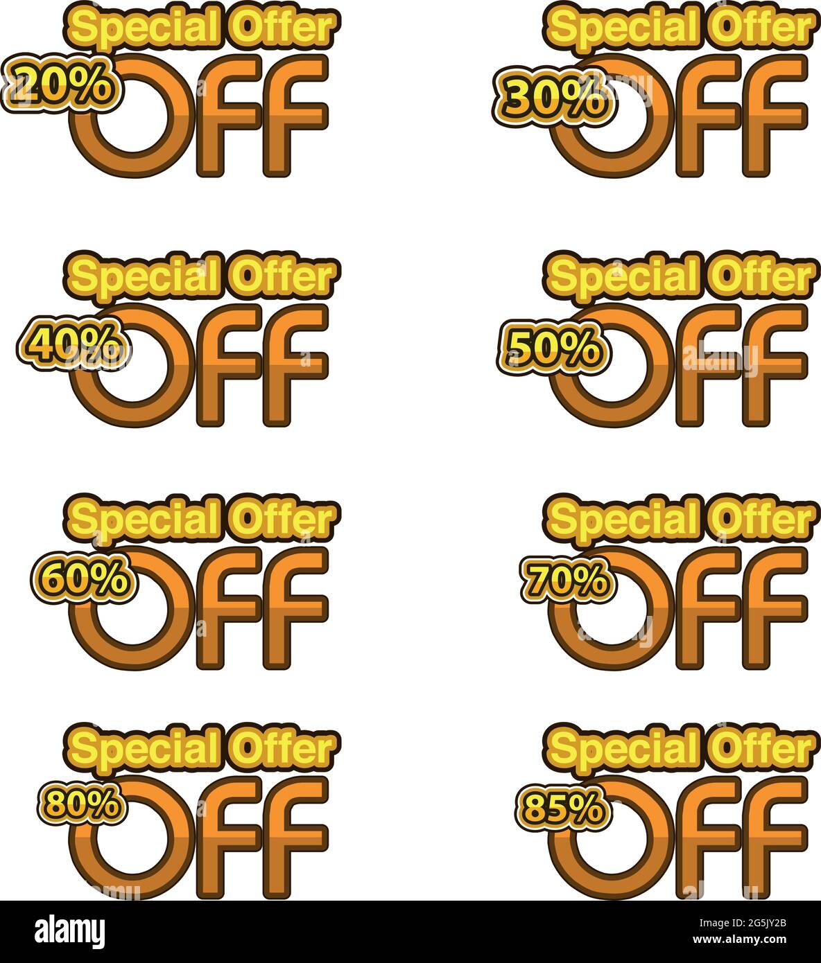 Illustration Rabatt Banner Design-Vorlage, App-Symbole, Vektor ...