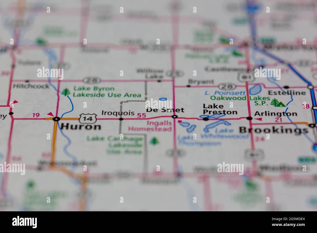 Karte von de smet -Fotos und -Bildmaterial in hoher Auflösung – Alamy