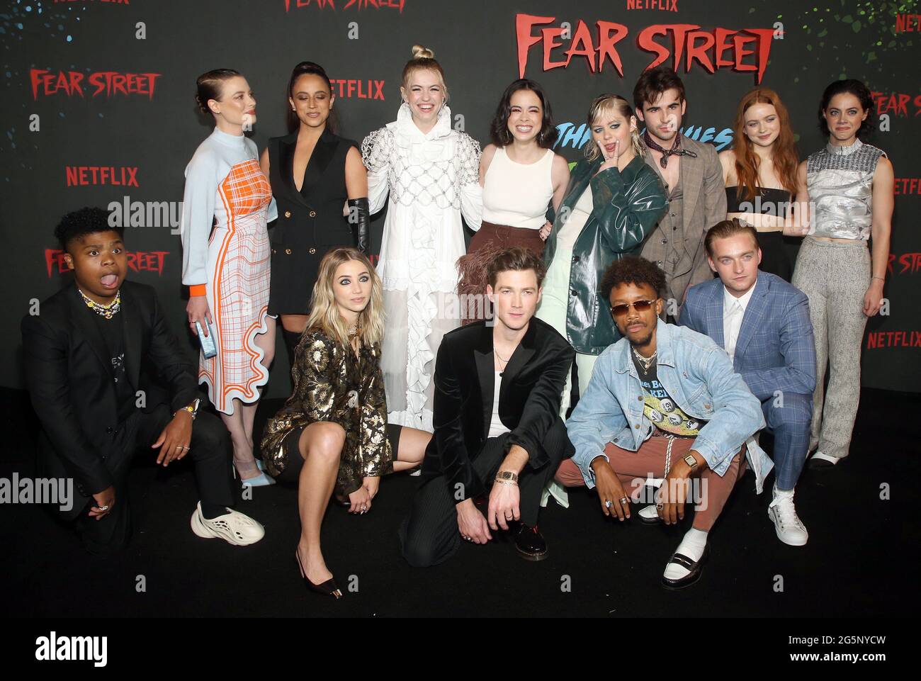 Los Angeles, CA - Juni 28 - McCabe Slye, Benjamin Flores Jr., Ted ...