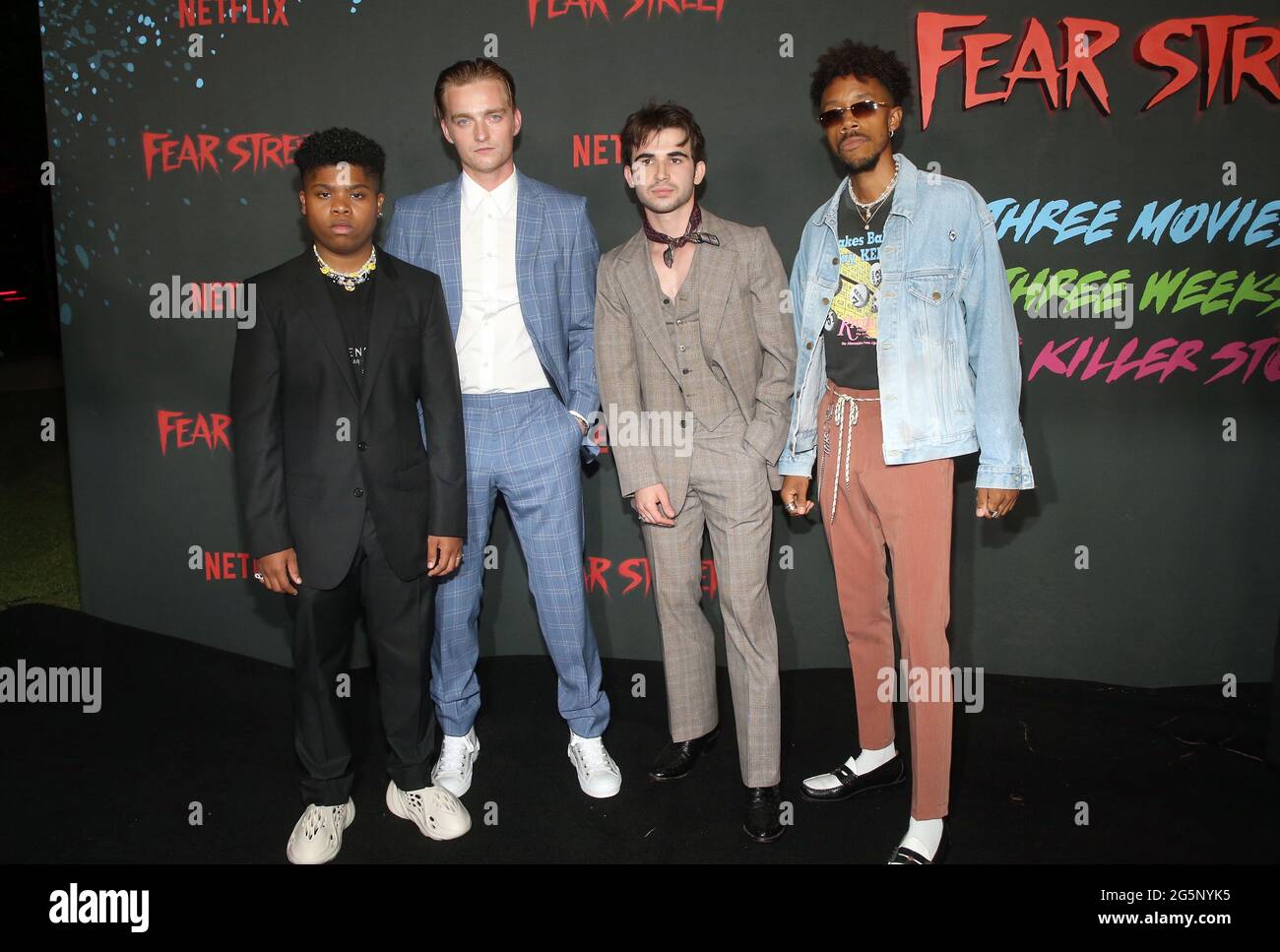Los Angeles, CA - 28. Juni - McCabe Slye, Benjamin Flores Jr., Ted ...
