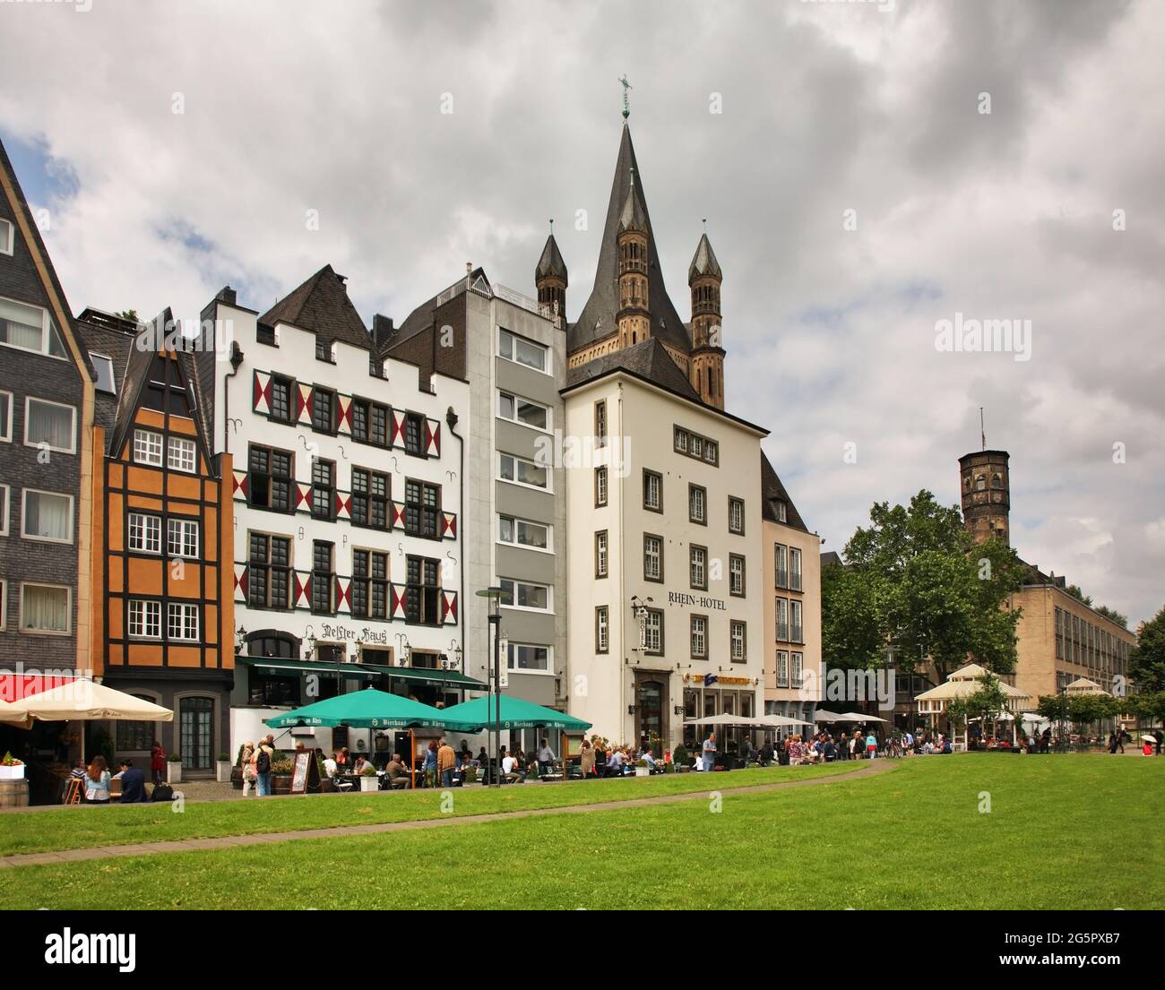 Rhein Garten Stockfotos und -bilder Kaufen - Alamy