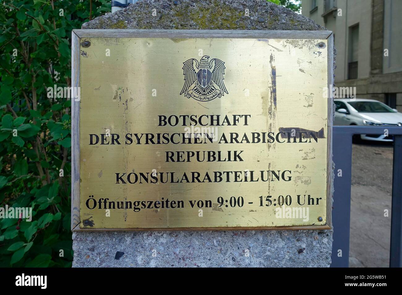 Syrische botschaft europa -Fotos und -Bildmaterial in hoher Auflösung ...