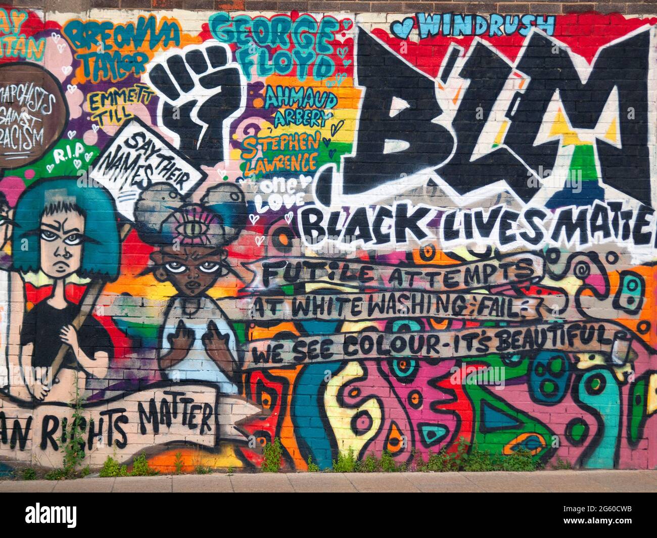 Politische graffiti -Fotos und -Bildmaterial in hoher Auflösung – Alamy