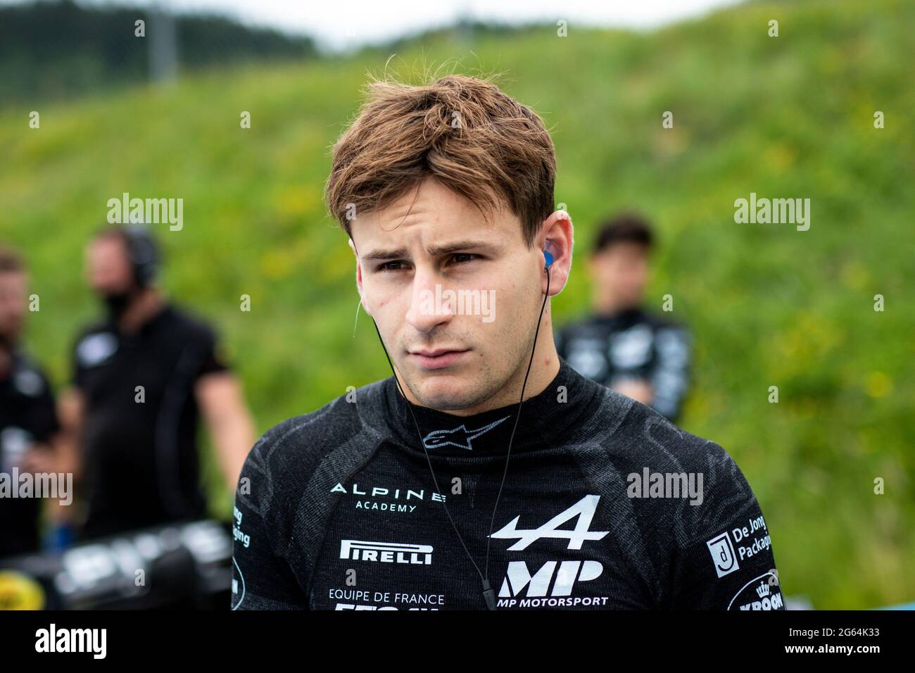 Martins Victor (Fra), MP Motorsport, Dallara F3, Portrait beim 3. Lauf ...