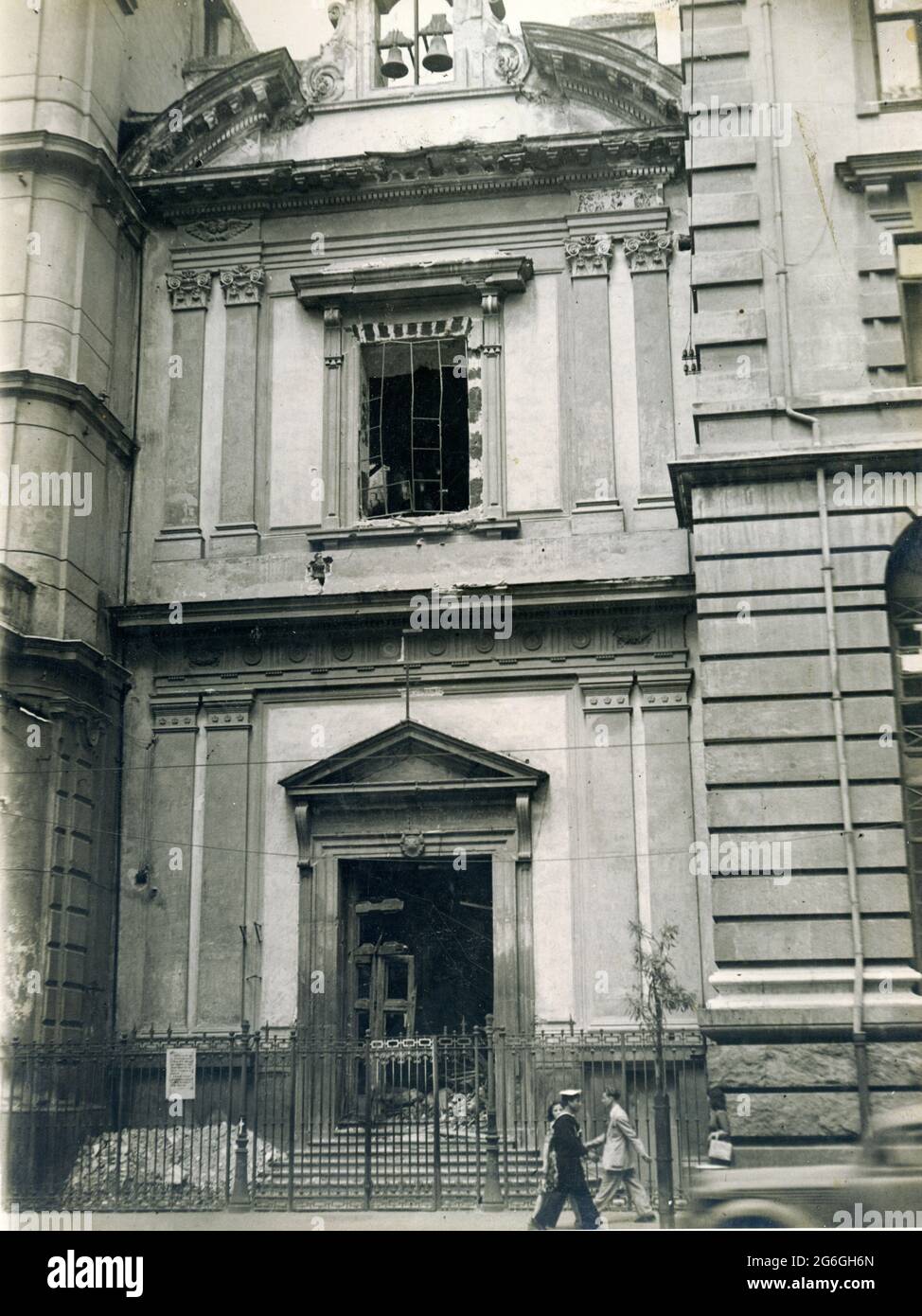 2. Weltkrieg WW2 - neapel italien - historisches Zentrum - borgo loreto ...