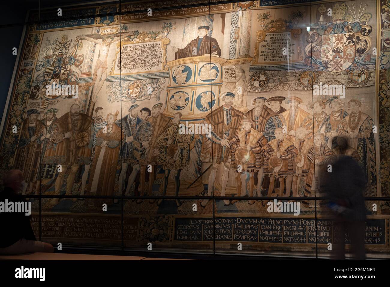 Greifswald, Deutschland. Juli 2021. In der Ausstellung des Pommerschen Landesmuseums Greifswald ...