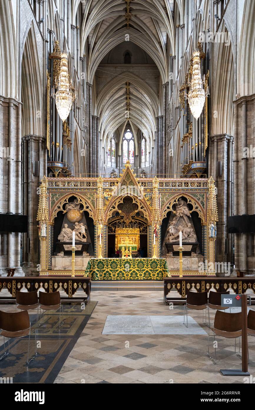 Westminster abbey interior -Fotos und -Bildmaterial in hoher Auflösung – Alamy