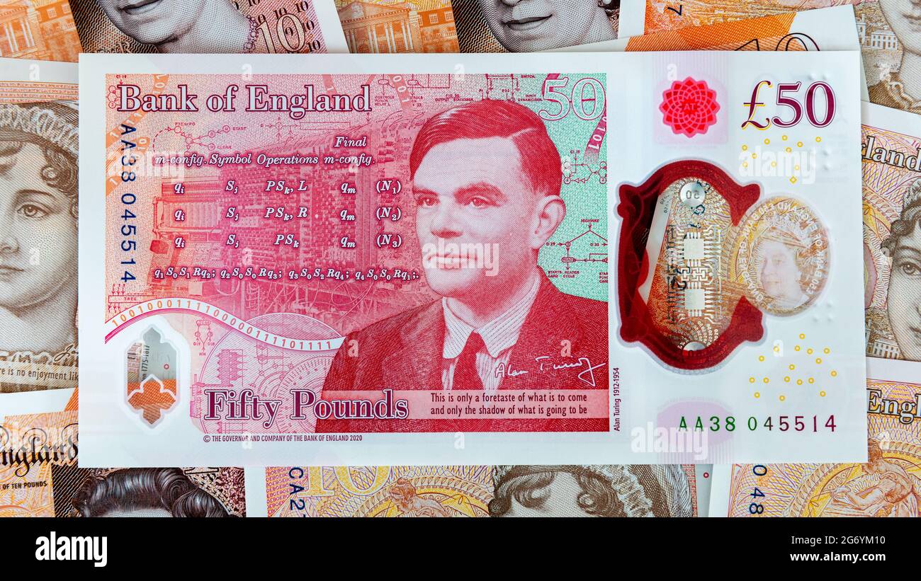 New fifty pound note polymer -Fotos und -Bildmaterial in hoher ...