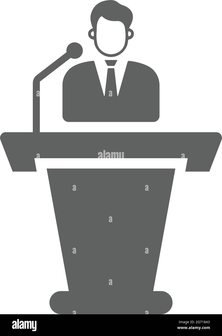 Vortrag icon -Fotos und -Bildmaterial in hoher Auflösung – Alamy