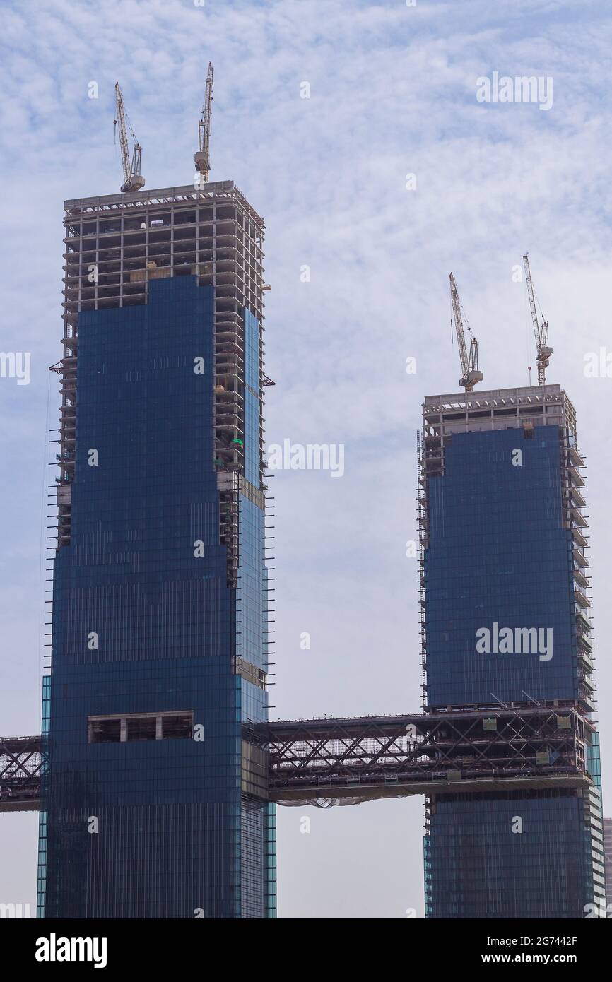 Zabeel tower dubai -Fotos und -Bildmaterial in hoher Auflösung – Alamy