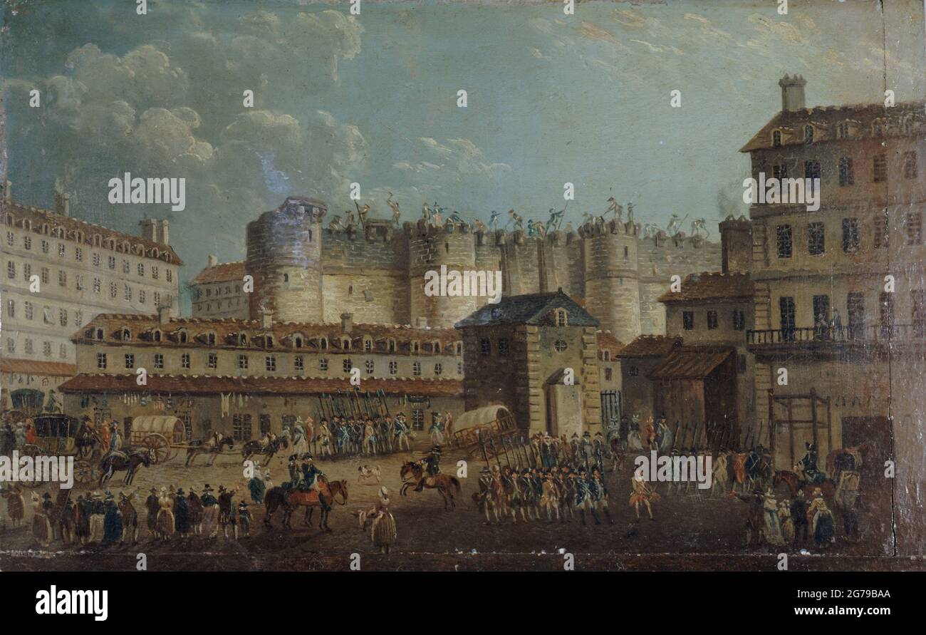 Storming Bastille Paris 1789 Stockfotos und -bilder Kaufen - Alamy