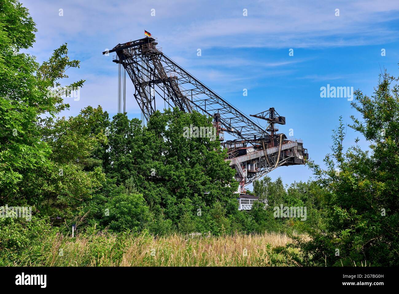 Der Bagger 1452 ist ein Schaufelradbagger, der 1961 vom VEB ...