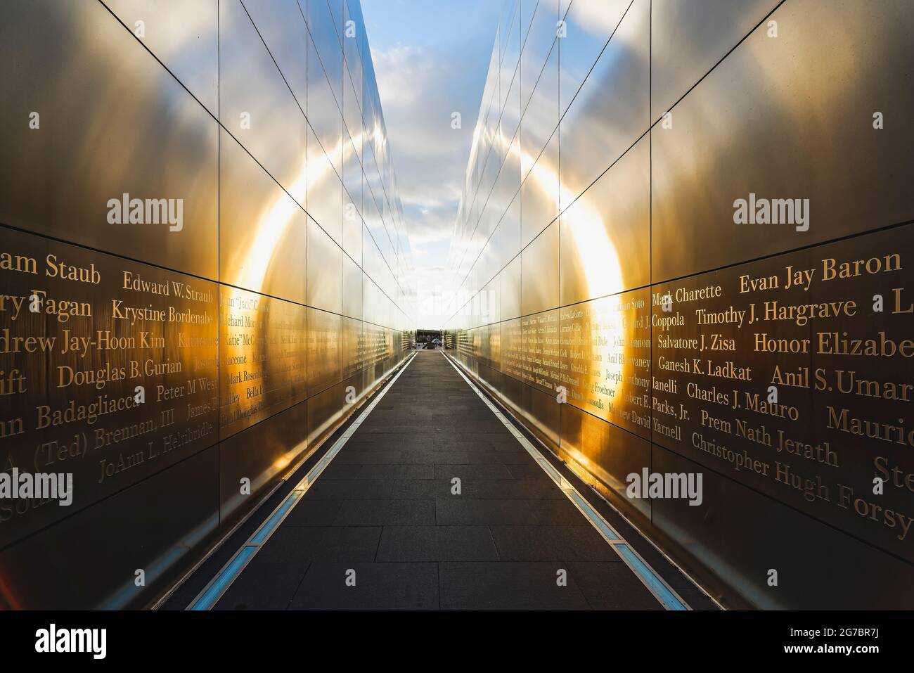 Hudson river 9 11 denkmal Stockfotos und -bilder Kaufen - Alamy